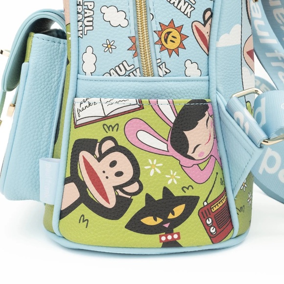 Wonda Pop | Bags | Paul Frank Vegan Leather Backpack Paul Frank Julius ...